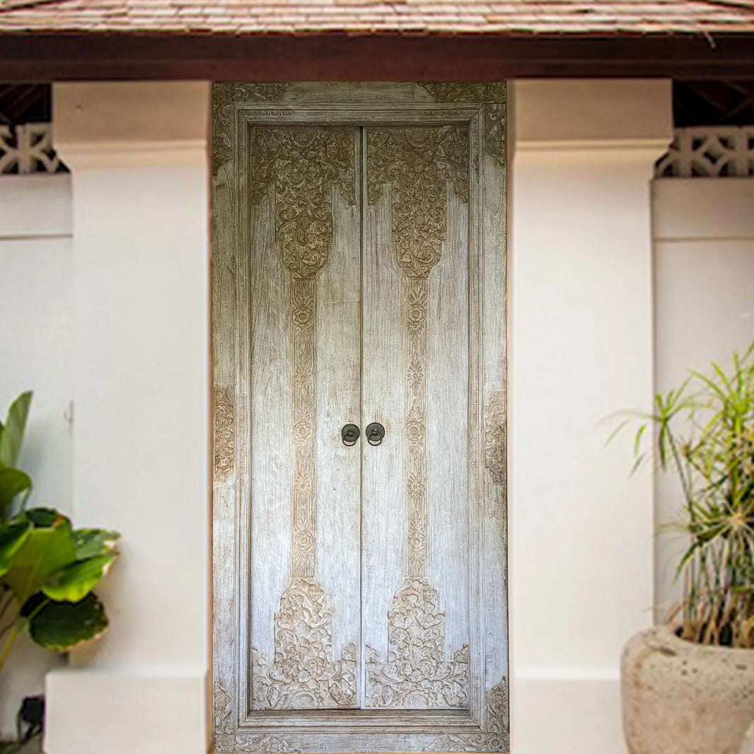 Hand Carved Bali Doors - Free Shipping – roomidecor