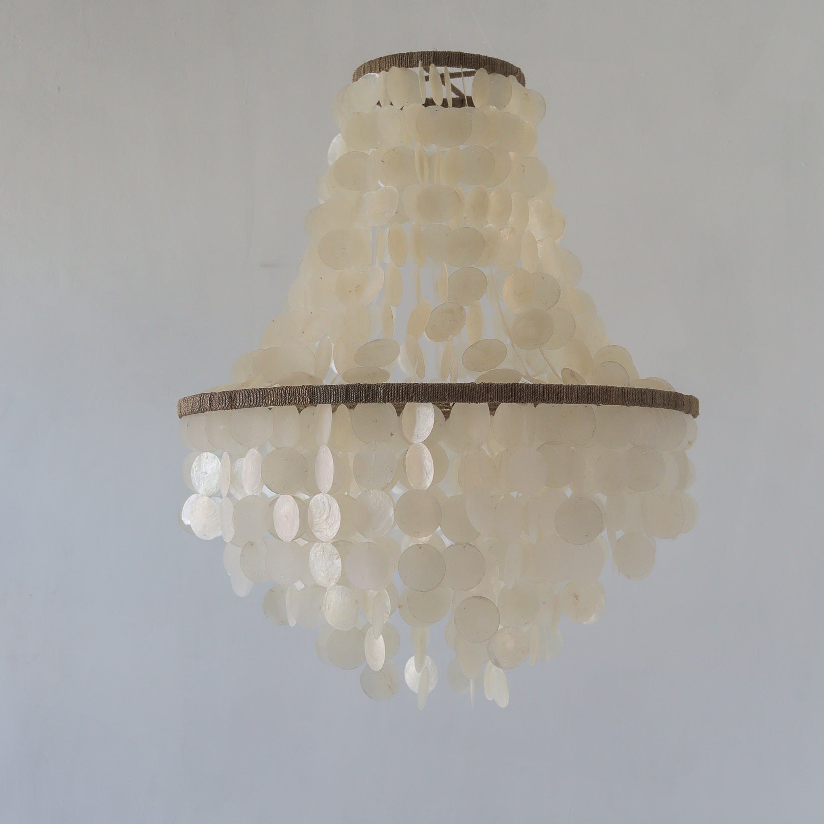 Capiz Shell Pendant Lamp Roomi Design – roomidecor