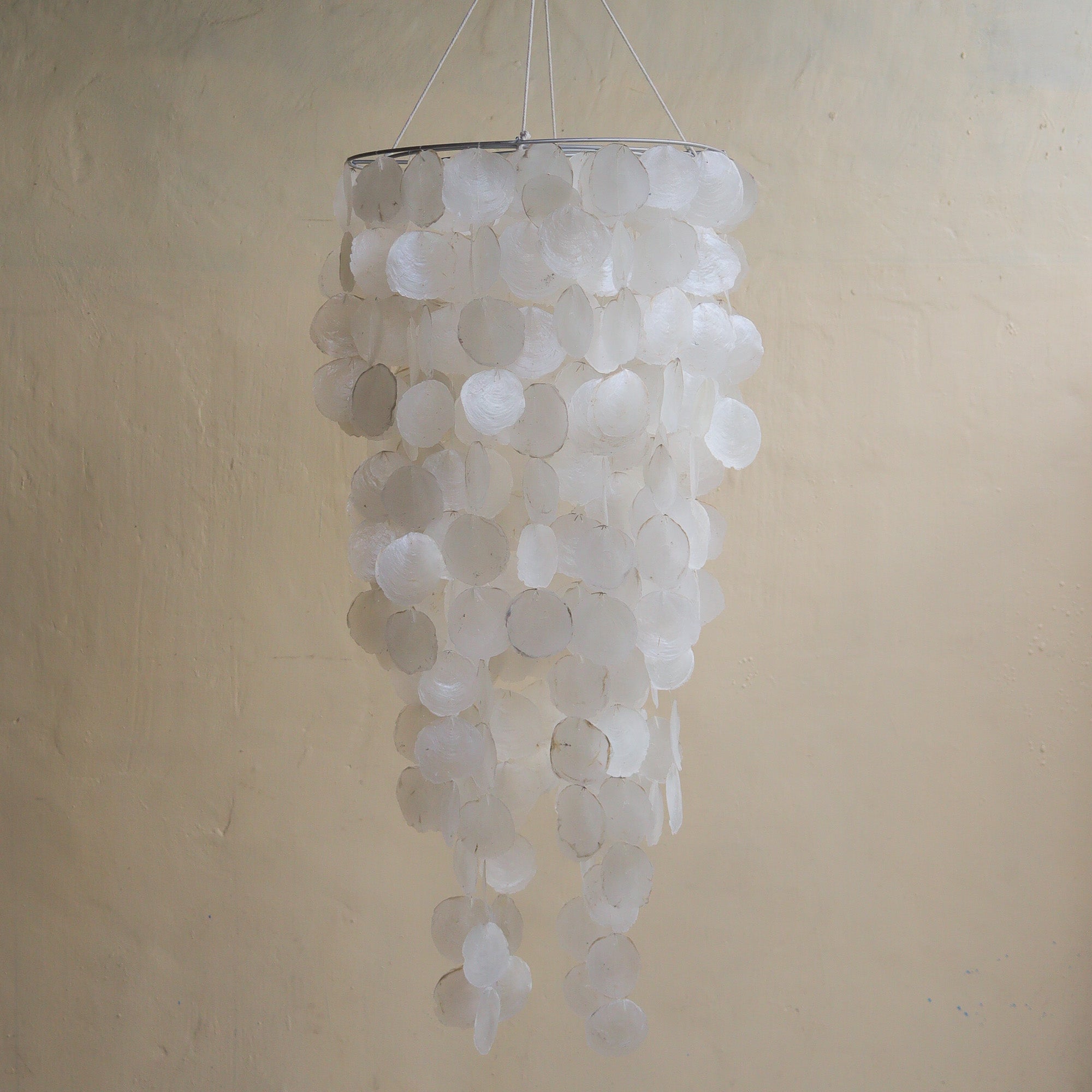 Natural Capiz Shell Chandelier – roomidecor
