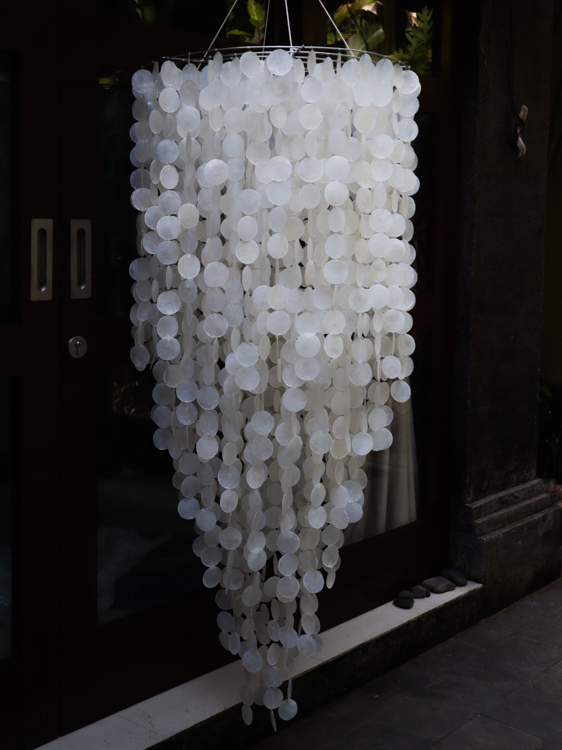 Customizable Large Capiz Shell Chandelier – roomidecor