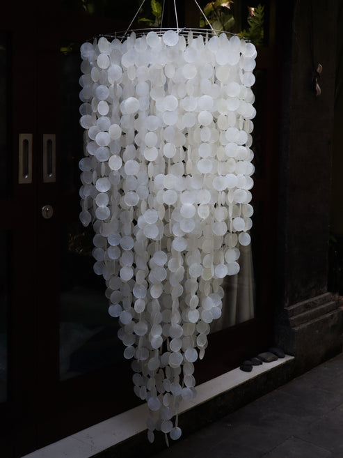 Customizable Large Capiz Shell Chandelier – roomidecor