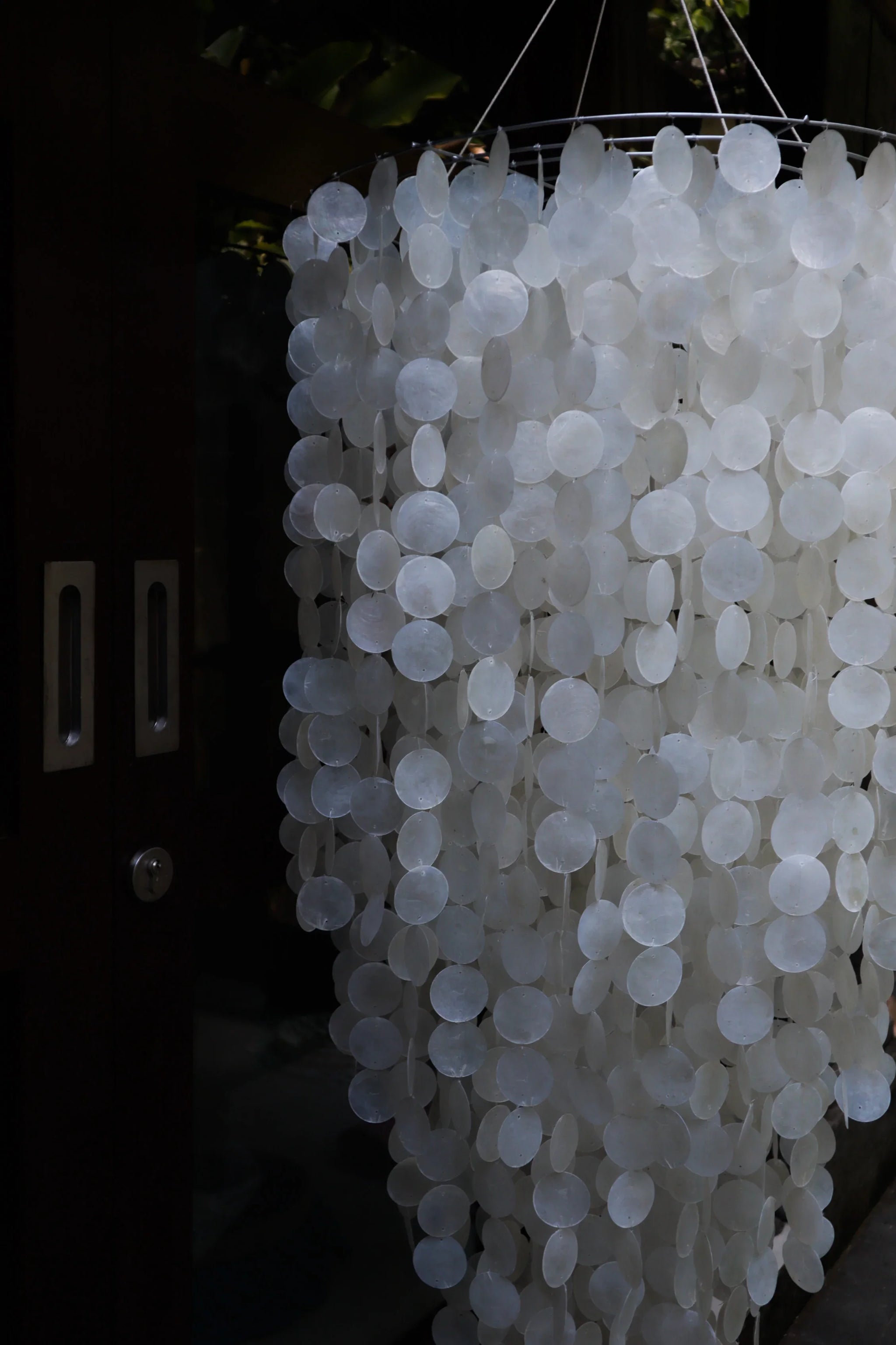 Customizable Large Capiz Shell Chandelier – roomidecoration