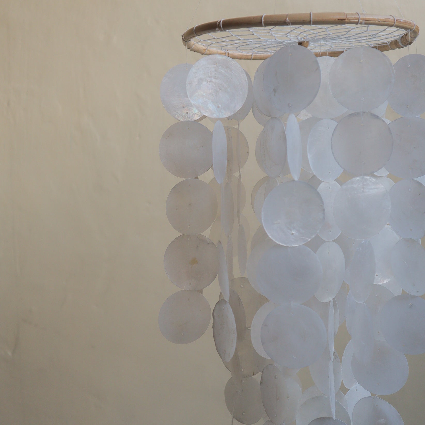 Capiz Shell Wind Chime-Small Size – roomidecor