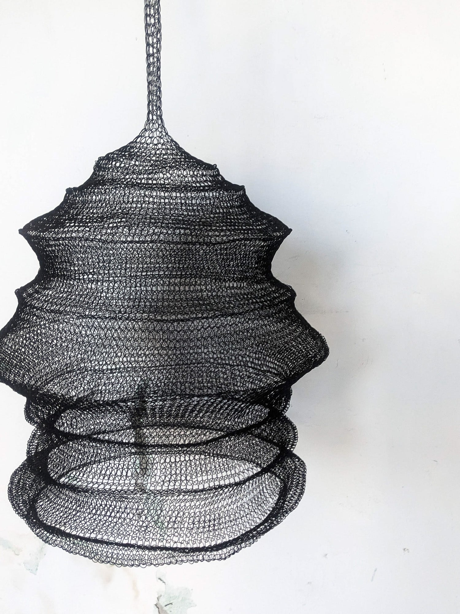Black Metal Mesh Ceiling lamp – roomidecor