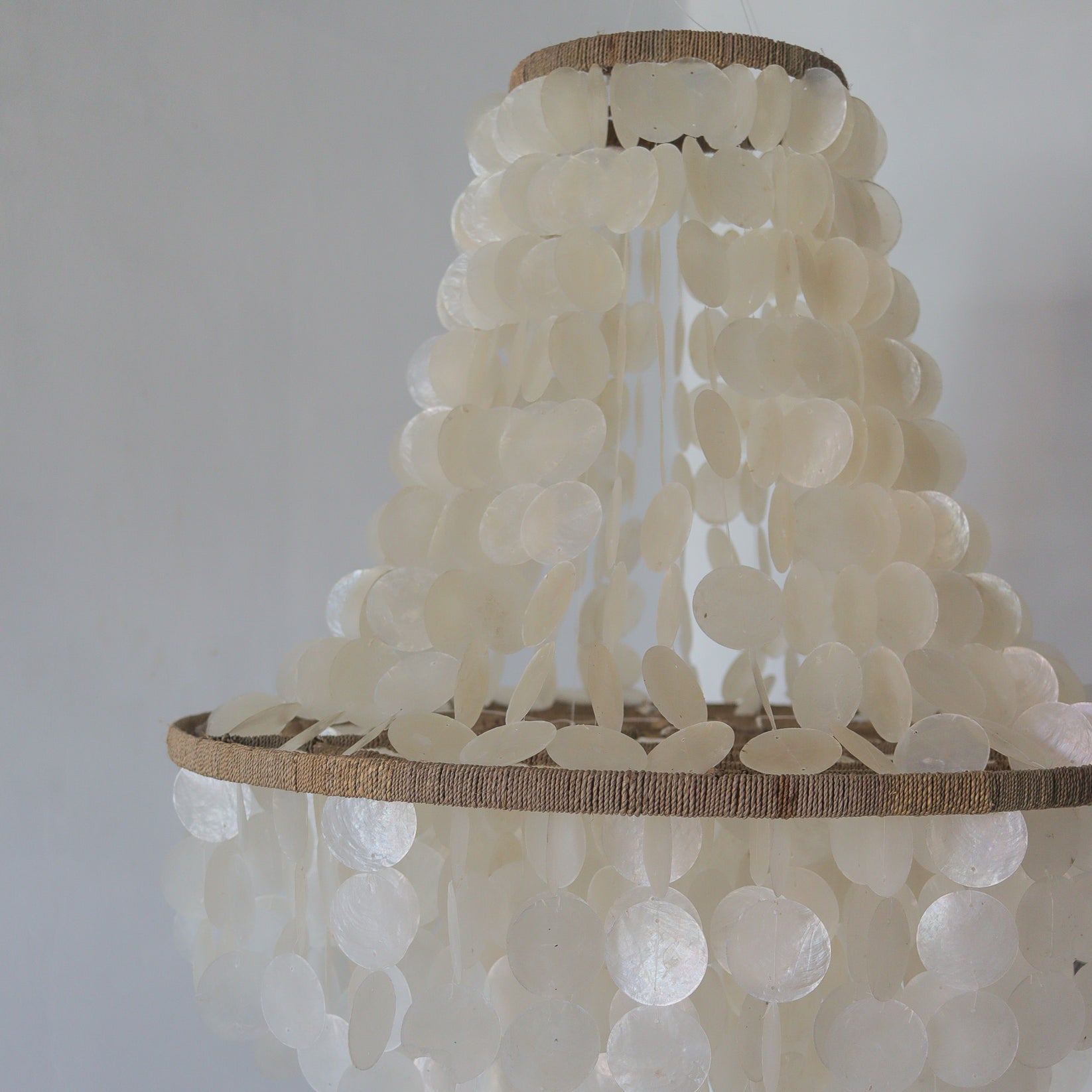 Capiz Shell Pendant Lamp Roomi Design – roomidecor