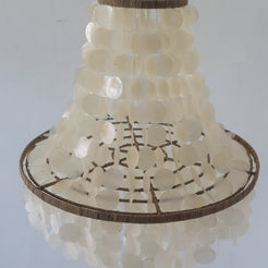 Capiz Shell Ceiling Lamp – roomidecor
