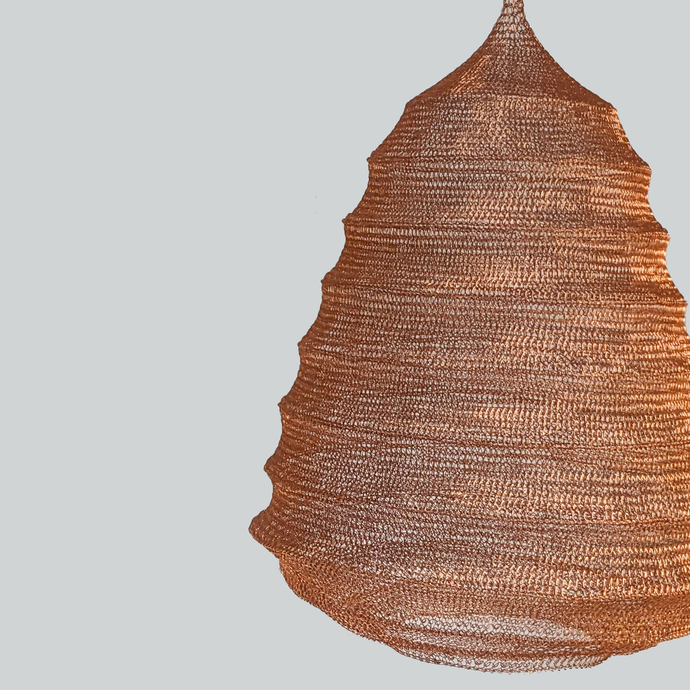 Copper Beehive Wire Mesh Chandelier - Free Shipping – roomidecor