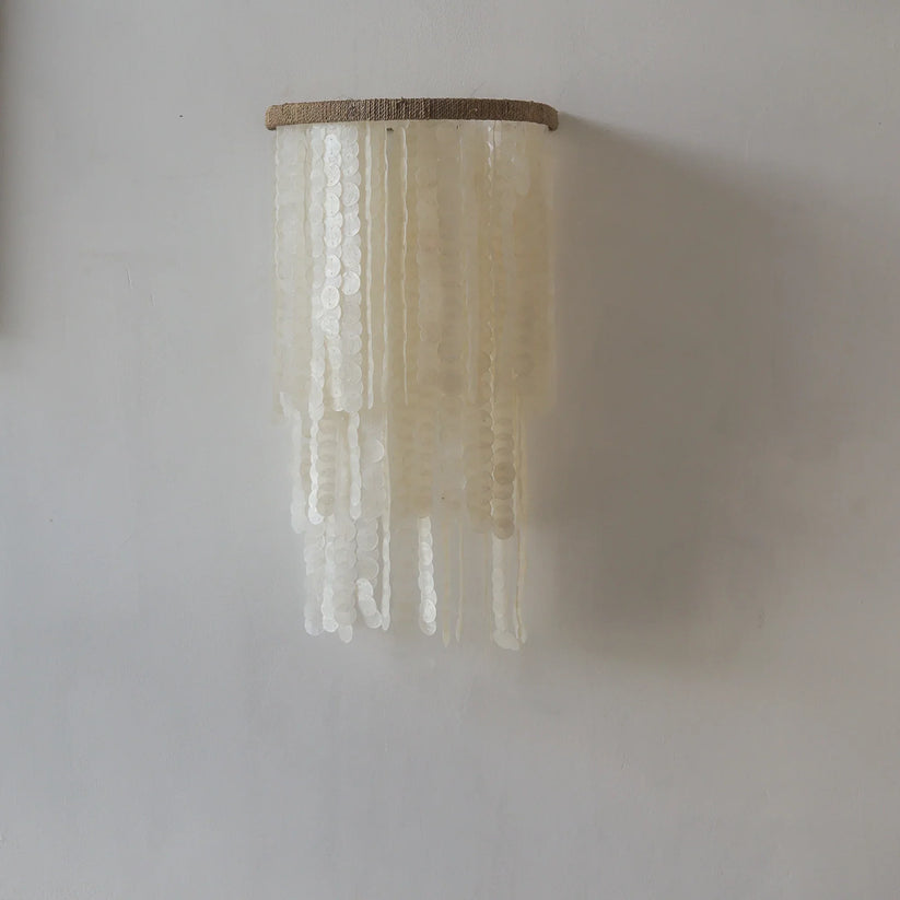 Capiz Shell Sconces | Handcrafted in Bali – roomidecoration