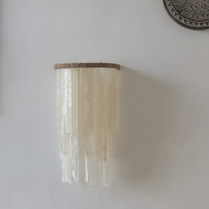 Capiz Shell Sconces | Handcrafted in Bali – roomidecoration