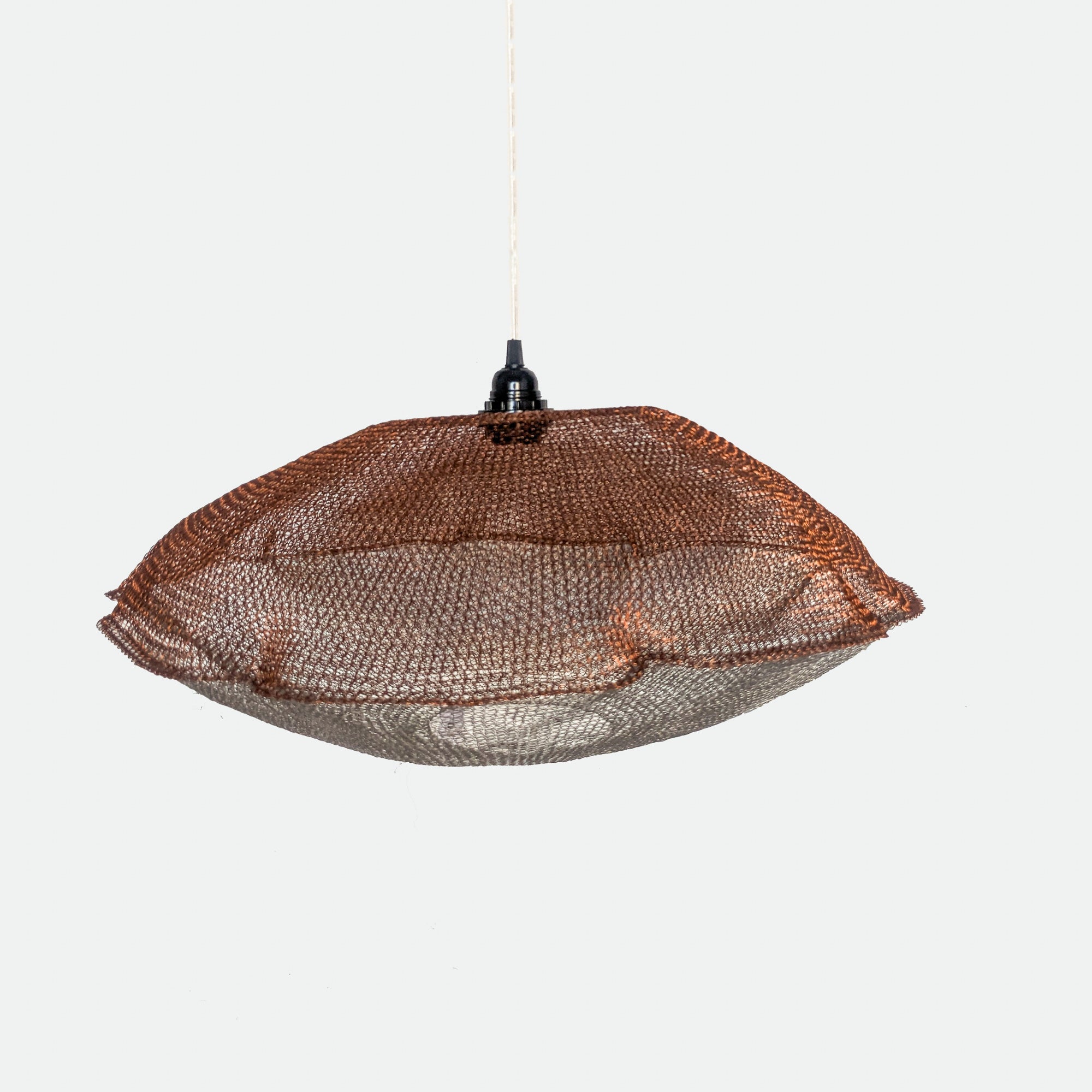 Copper Mesh Iron Chandelier - Free Shipping – roomidecor