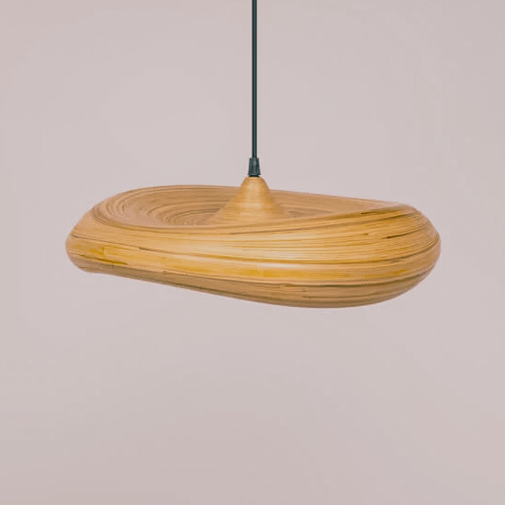 Bamboo Ceiling Light Spiral | Free Shipping – roomidecoration