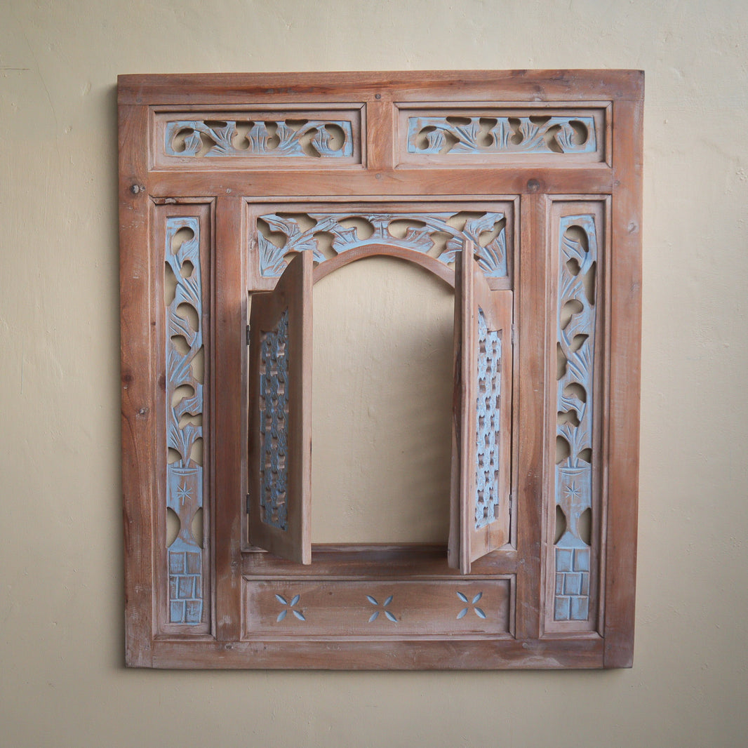 Mirror and Window Frame Ethnic Motif Bali – roomidecor
