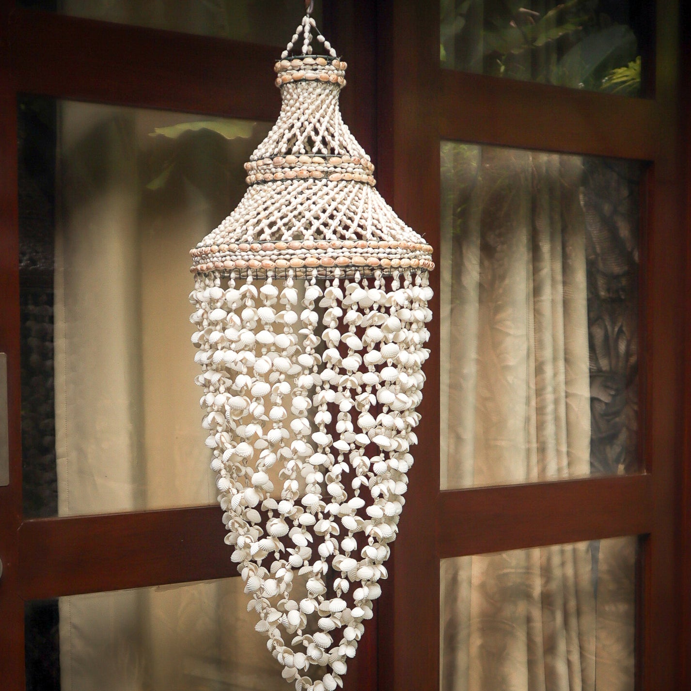 Bali Seashell Chandelier Mobile – roomidecoration