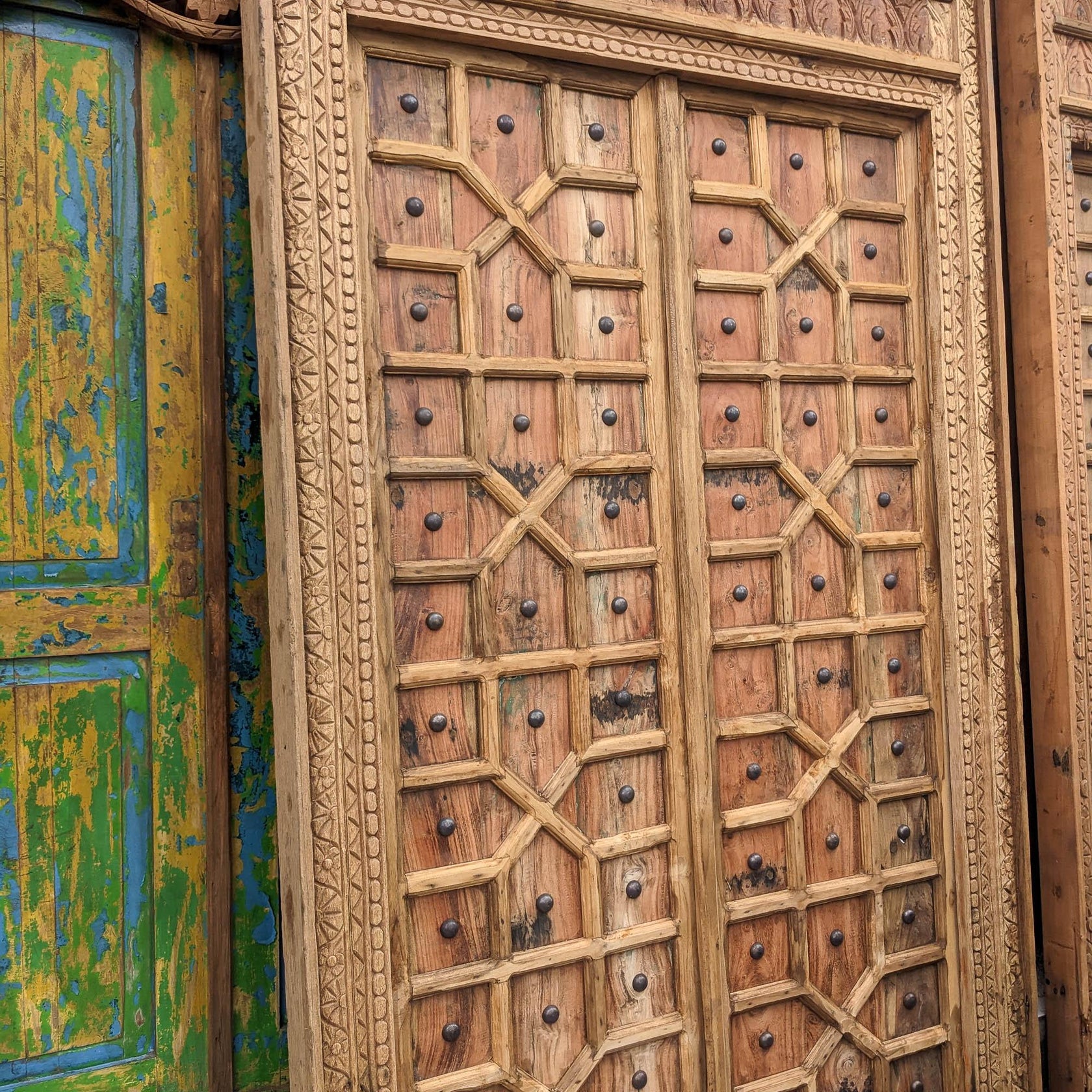 Hand carved Wooden Door Modern-Bali Door – roomidecoration