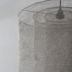 Stainless Wire Mesh Tiered Chandelier Panlas Design – roomidecoration